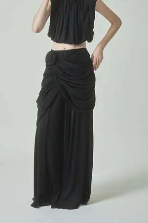 HEIRLOME Effie Maxi Skirt - Black