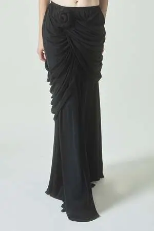 HEIRLOME Effie Maxi Skirt - Black