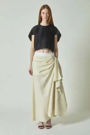 HEIRLOME Lulu Cropped Top - Black