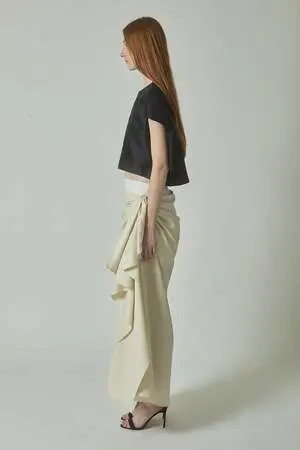 HEIRLOME Lulu Cropped Top - Black
