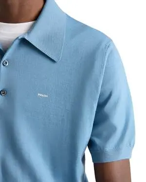Prada Superfine Wool Polo Shirt