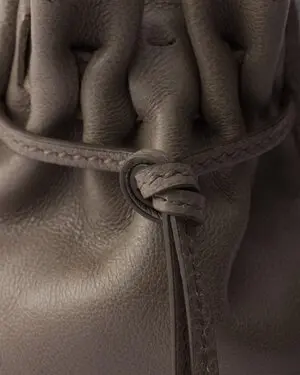 Prada Bonnie Medium Antiqued Leather Tote Bag