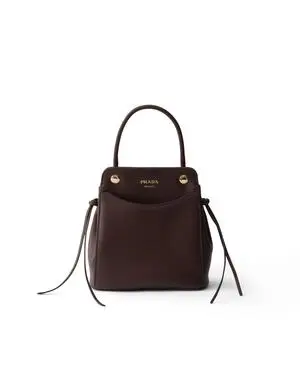 Prada Carry Mini Leather Handbag