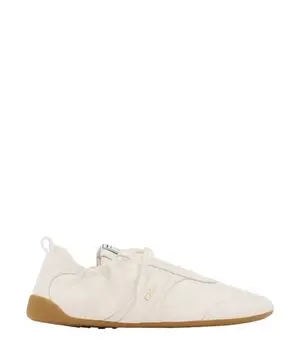 Chloé Kick Leather Sneakers Eggshell
