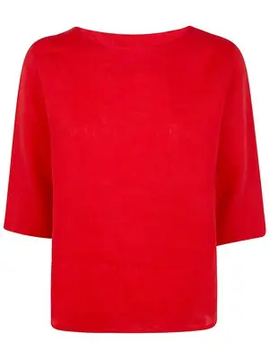 WHYCI Camicia Ica Lunga "blouse - Red