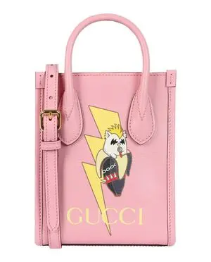 Gucci X Bananya Mini Tote Pink