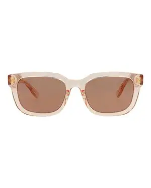 Gucci Squareframe Recycled Acetate Sunglasses Orange Red - Multicolor