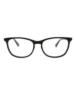 Gucci Roundframe Acetate Optical Frames Black Black Transparent - Multicolor