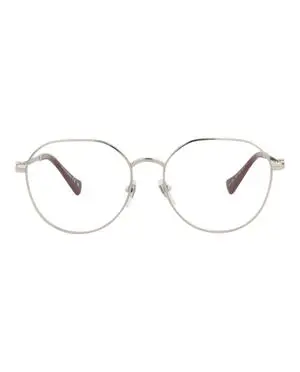 Gucci Roundframe Metal Optical Frames Silver Silver Transparent - Multicolor