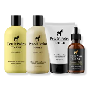 PETE & PEDRO The Hair Thickening, Regrowth, & Scalp Health Kit - One-color