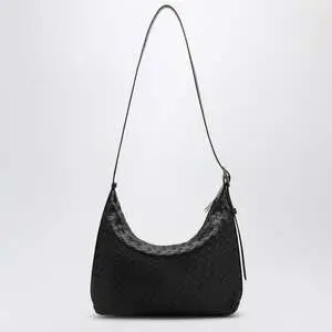 Bottega Veneta Small Traveler Hobo Bag In Deer Leather - Brown