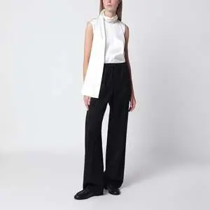 Bottega Veneta Wide-leg Wool Trousers