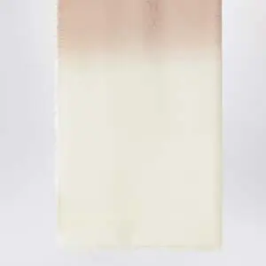 Loewe Wool And Silk Jacquard Scarf With Fringe