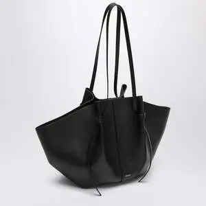 Yuzefi Mochi Leather Bag - Black