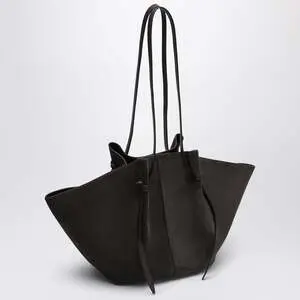 Yuzefi Mochi Bag In Suede Leather - Brown