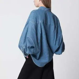 Loewe Washed Cotton Denim Shirt