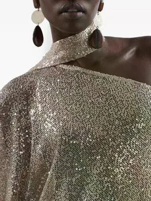 TALLER MARMO Ubud Disco Sequin-embellished Dress