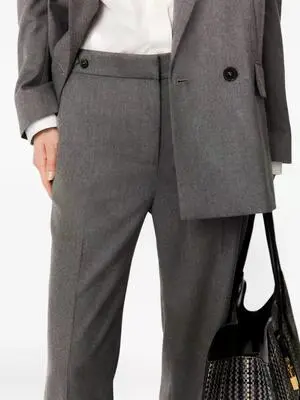 Stella McCartney Button-tab Pressed-crease Trousers