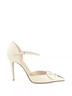 Valentino Garavani Vlogo Signature Ankle-strap Pumps