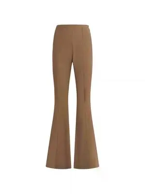 TALLER MARMO Mae Flared Trousers - Brown