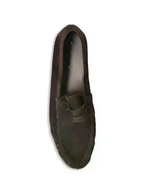 Max Mara Leather Loafers