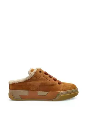 DIESEL® S-d.ollie Leather Sneakers - Brown