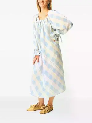 Sleeper Cha-cha Ruffled Midi Dress