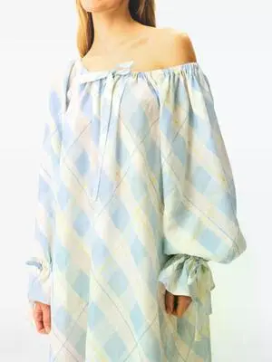 Sleeper Cha-cha Ruffled Midi Dress