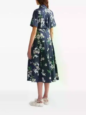 Erdem Floral Print Cotton Shirt