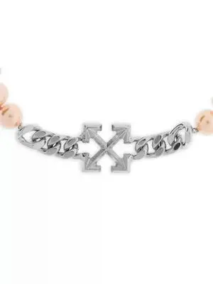 Off-White Arrows Glass-pearl Bracelet