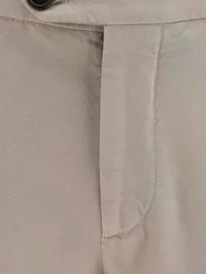Brunello Cucinelli Garment-dyed Cotton Trousers