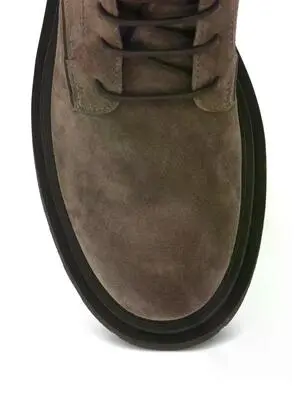 Brunello Cucinelli Monili-trim Lace-up Boots