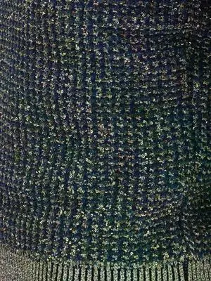 Balmain Sequin-embellished Button-detail Sweater