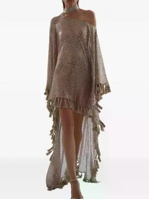 TALLER MARMO Trebbia Disco Kaftan Dress - Neutrals