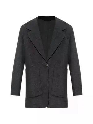 Givenchy Single-breasted Patch-pocket Coat