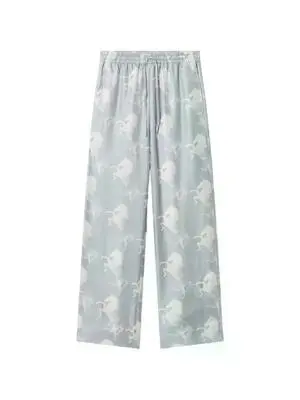Stella McCartney Printed Silk Trousers