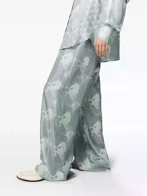 Stella McCartney Printed Silk Trousers