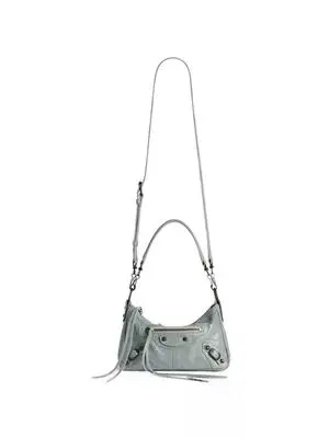 Balenciaga Mini Le City Moto Shoulder Bag