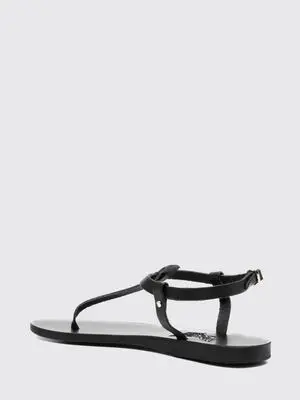 ANCIENT GREEK SANDALS Lito Leather Thong Sandals With Low Heel