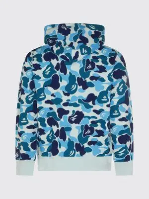 A BATHING APE Camouflage Print Cotton Hoodie