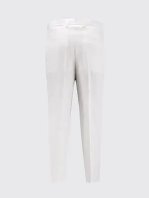 BOSS Slim Fit Tailored Trousers In 100% Linen