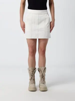 Armani Exchange Denim Mini Skirt - White
