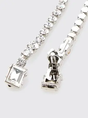 Alessandra Rich Crystal Drop Earrings