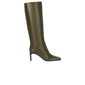FERRAGAMO Wmns Cimelina Knee-high Boot 'olive - Green