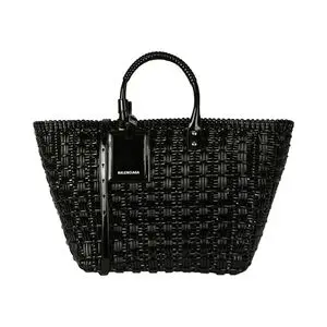 Balenciaga Bistro S Basket Top Handle Bag - Black