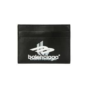 Balenciaga Sport Logo Card Holder /white
