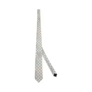 Givenchy 4g Monogram Silk Tie 'beige - Tan