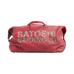 SATOSHI NAKAMOTO Studded Weekender