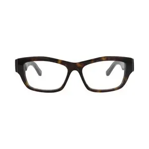 Balenciaga Square-frame Recycled Acetate Optical Frames 'havana/transparent - Brown