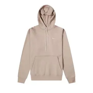 Nike Solo Swoosh Hooded Sweatshirt 'malt/white - Brown